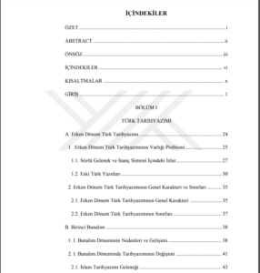 11 Adımda Makale ve Tez İçindekiler Bölümü Oluşturma | Akademi Danışmanı